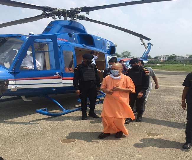 Ahead of Ram Temple 'bhoomi pujan', UP CM Yogi Adityanath in Ayodhya to ... Ahead of Ram Temple 'bhoomi pujan', UP CM Yogi Adityanath in Ayodhya to ...